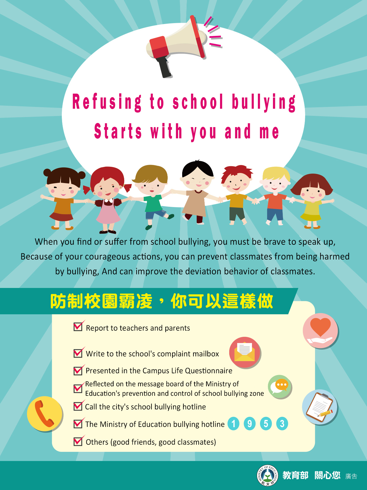Preventing and Combating Campus Bullying - 中原大學學生事務處